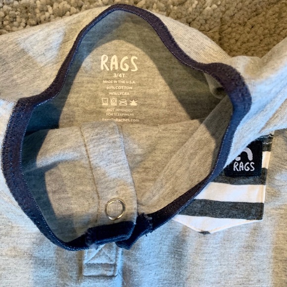 Rags to Raches | One Pieces | Rags To Raches Short Sleeve Henley Pocket ...